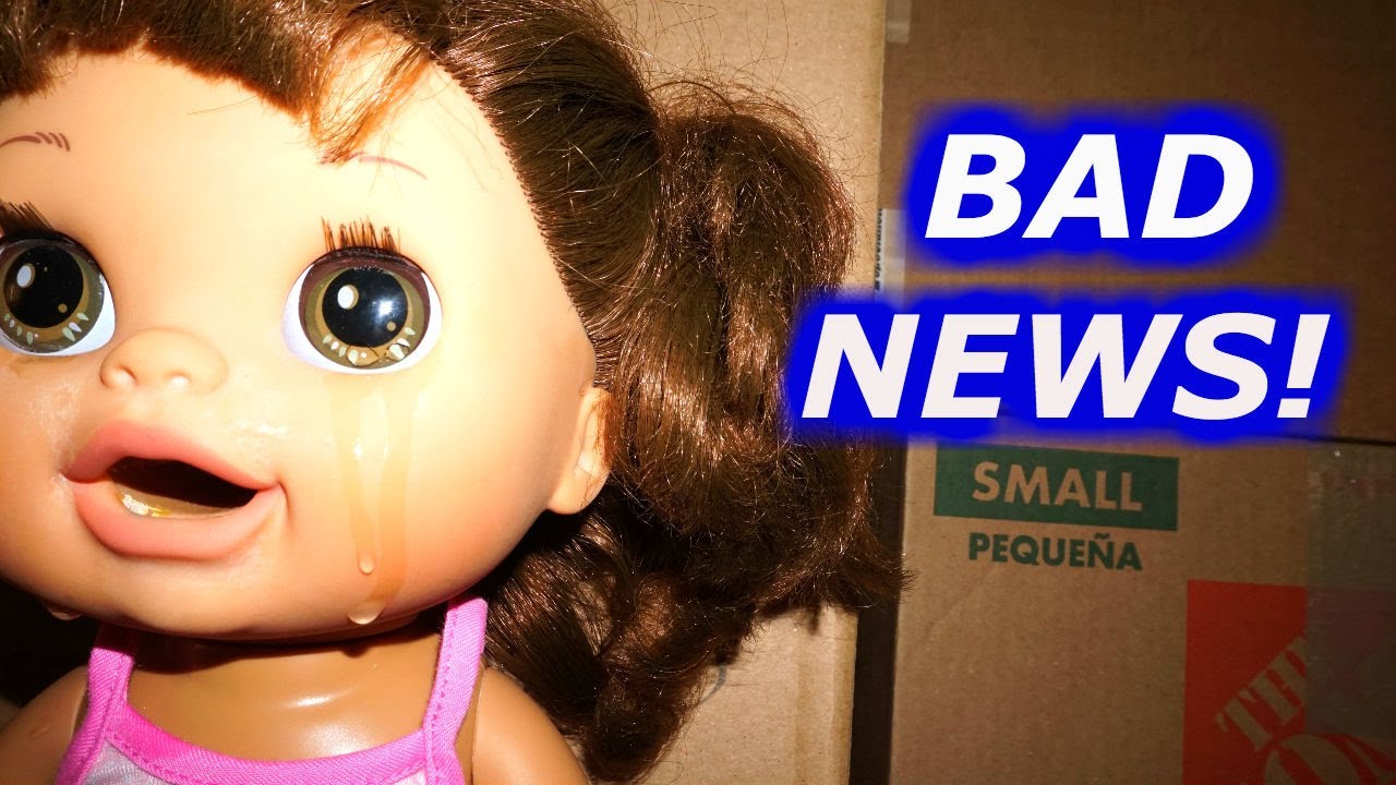 BABY ALIVE What's The Bad News?!! - YouTube