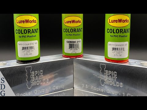 Color Demo Resource Ep 2: Lureworks Tim's Cola, Burnt Orange, & Cerise ...