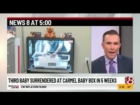 Third baby surrendered at Carmel baby box in 5 weeks