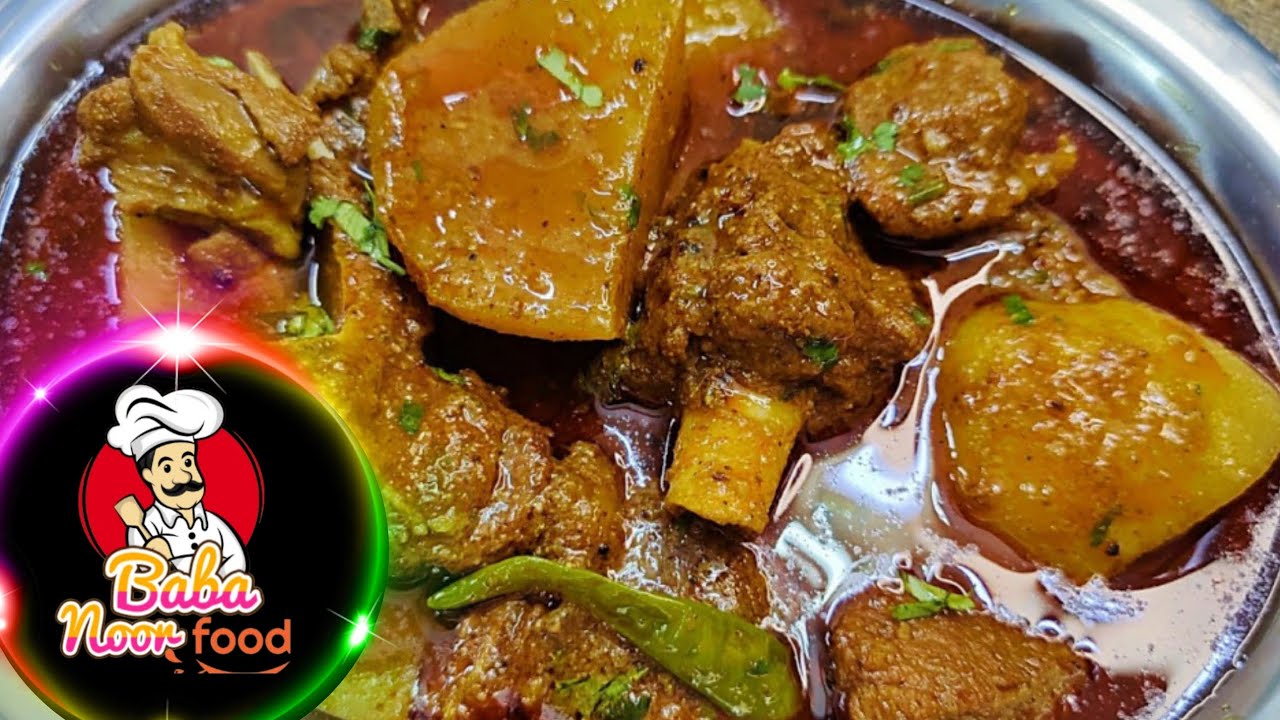 Degi Aloo Gosht Original Recipe | Degi Aloo Gosht Recipe | BaBa Noor ...
