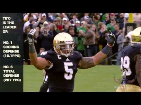 Manti Te'o Season Highlights 2012