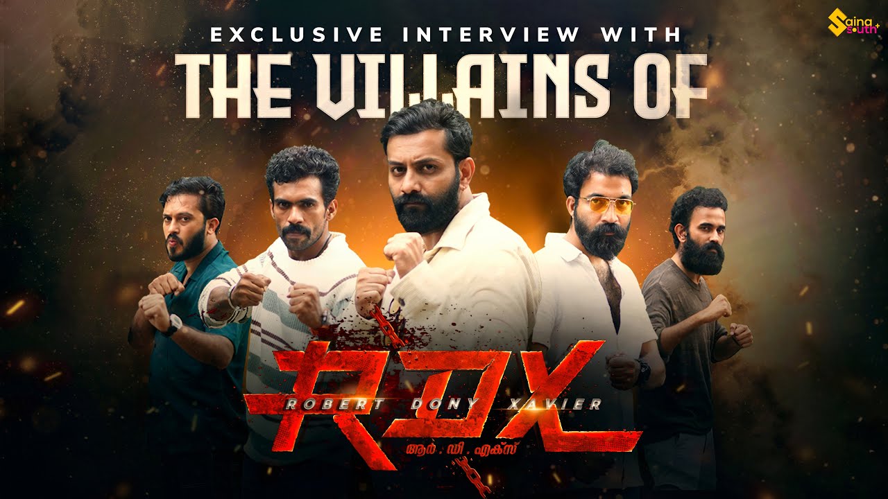 The Villains of RDX Exclusive Interview | Vishnu Agasthya | Neeraj ...