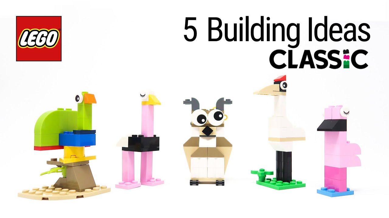 5 LEGO Classic Birds Building Ideas - YouTube