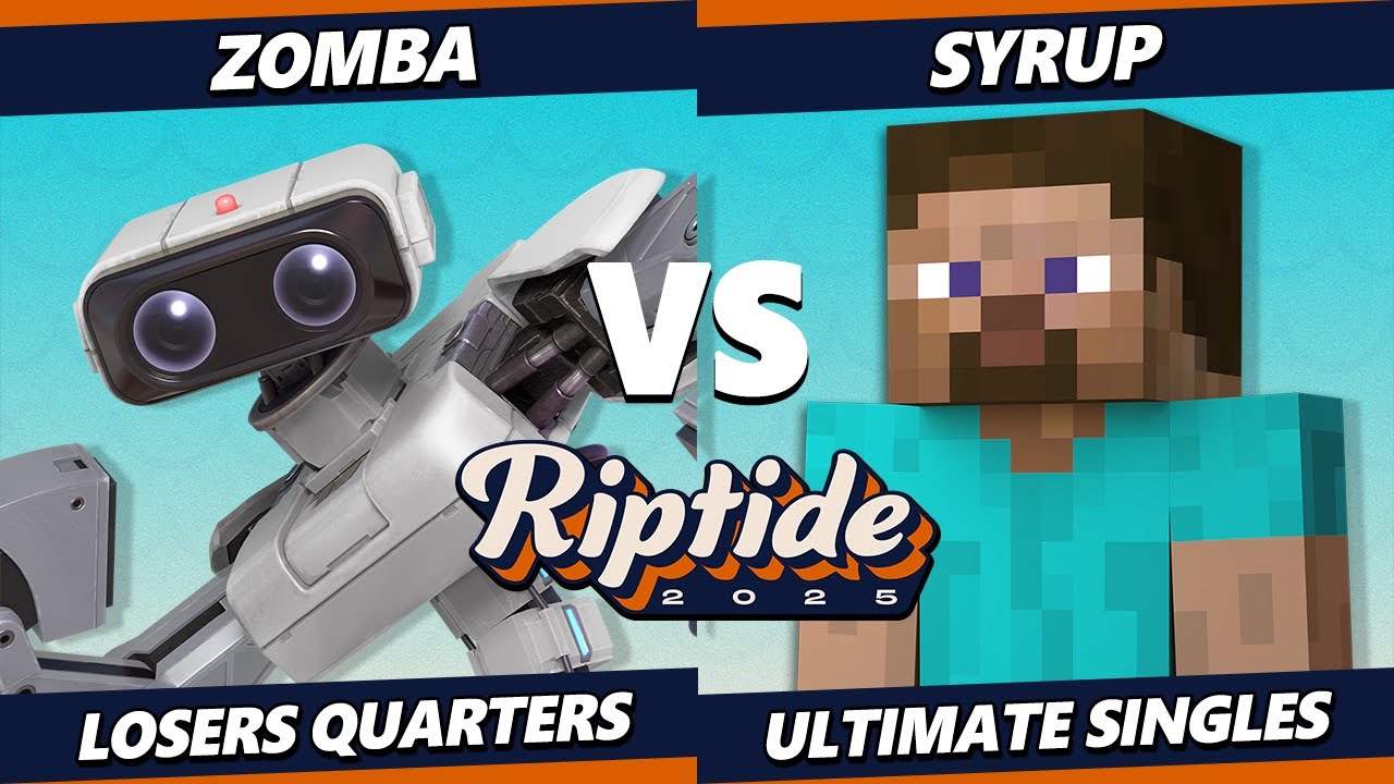 Riptide 2025 TOP 8 - Zomba (ROB) Vs. Syrup (Steve) Smash Ultimate ...