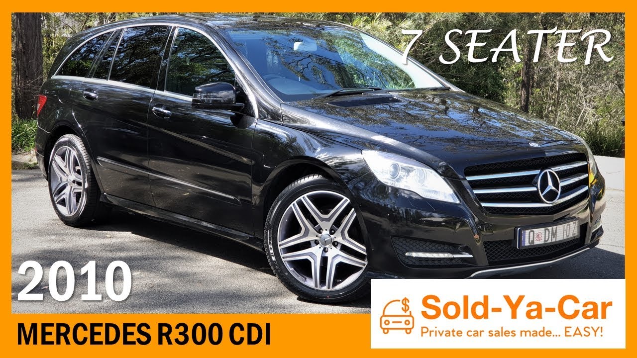 SOLD - 2010 MERC R300 CDI MY11 - 7 SEATER - YouTube