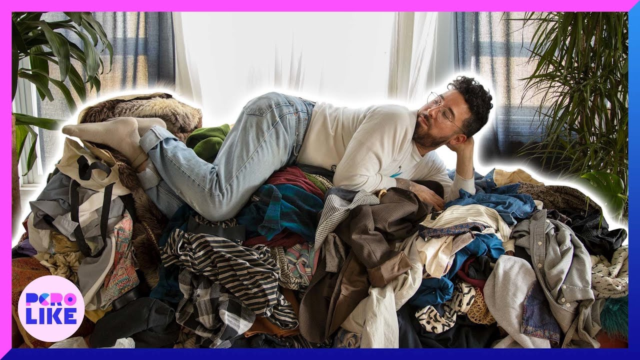 Disorganized Fashionista Gets His Closet Professionally Organized - YouTube