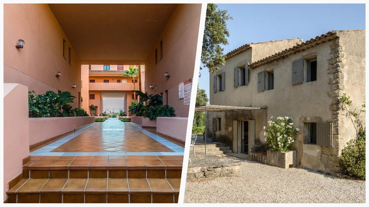 75 Mediterranean Exterior Home With A Shed Roof Design Ideas You'll ...