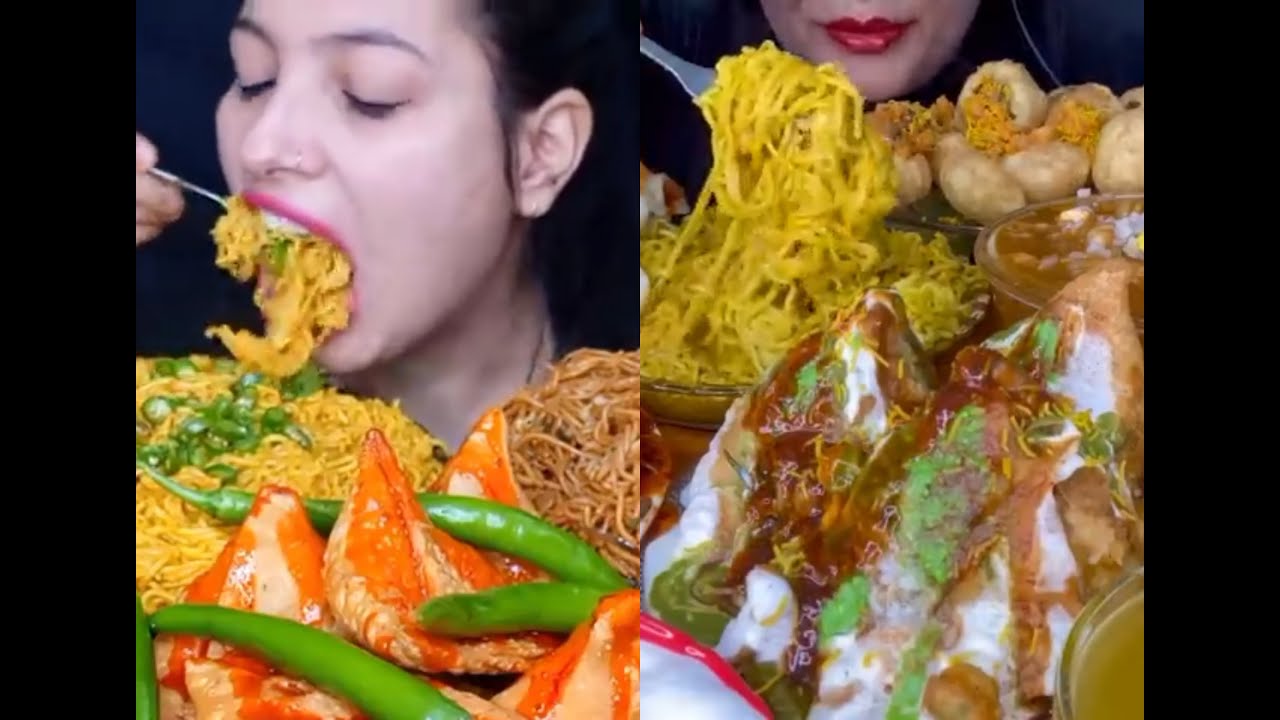 Foodie JD vs Spice Asmr🔥||street food eating - YouTube