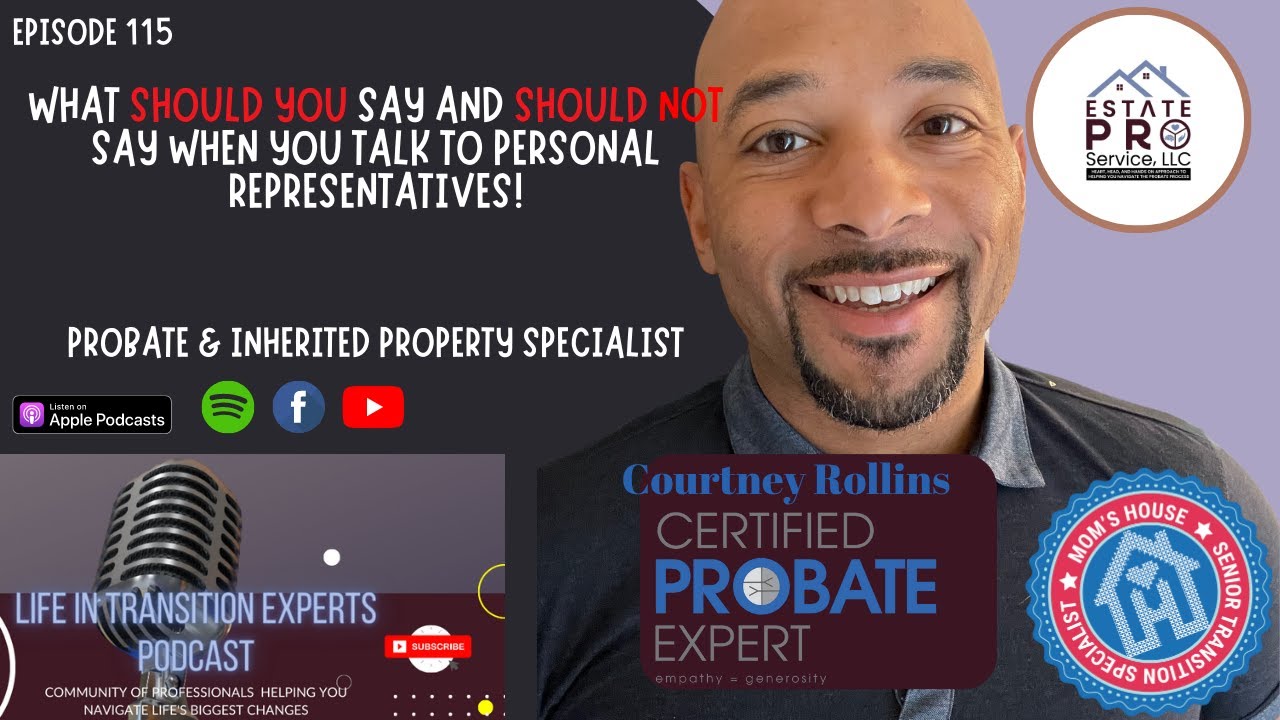 Ep 115 | The Cold Calling 🙅🏿‍♂️ Script for Personal Representatives ...