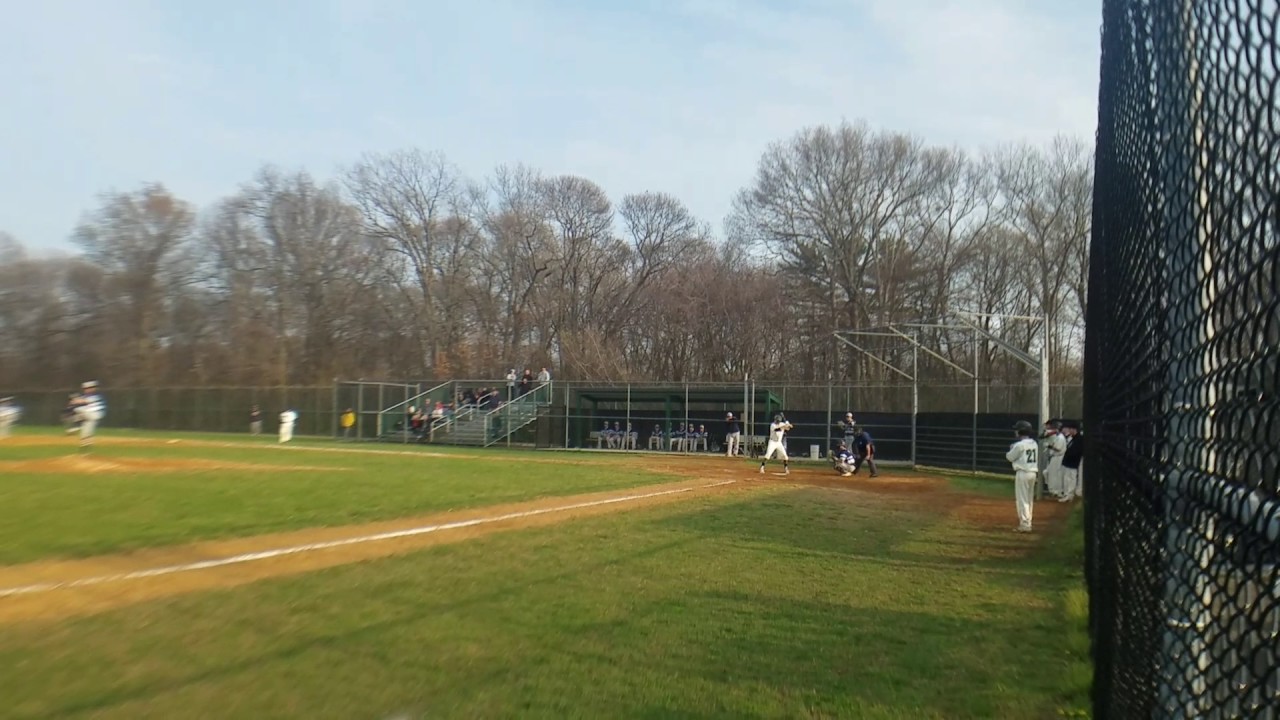 Michael Manetta base hit off top pitcher Brendan Mcfall - YouTube