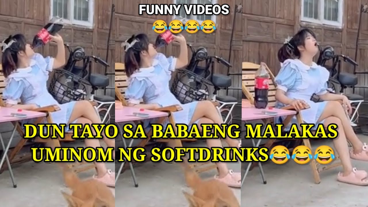 DUN TAYO SA BABAENG MALAKAS UMINOM NG SOFTDRINKS, PINOY MEMES, FUNNY ...