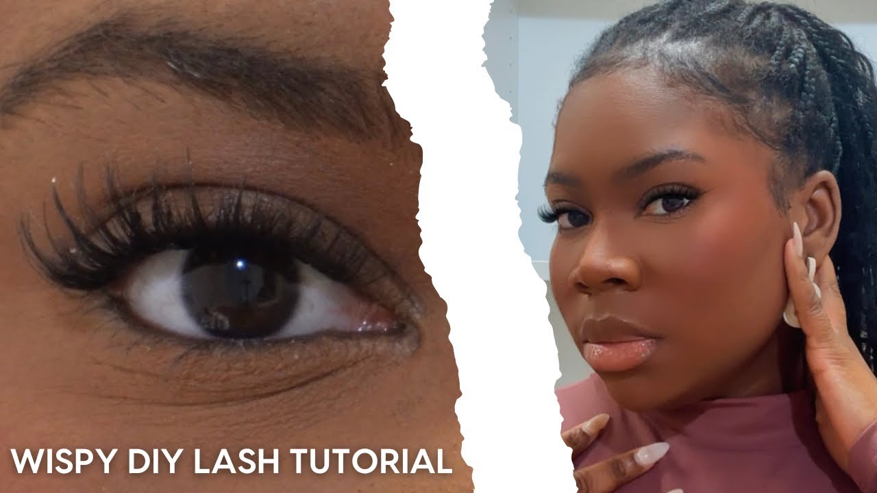 How to do LASHES at home | Step By Step Tutorial | Minksbyv - YouTube