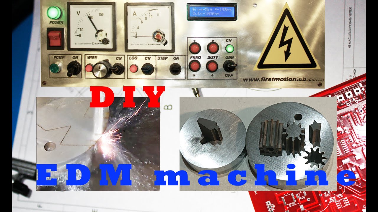 DIY EDM CNC Machine - YouTube