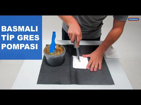 Pressol | Basmalı Tip Gres Pompası 80cc/150cc/300cc (Filling of Push Type Gun)