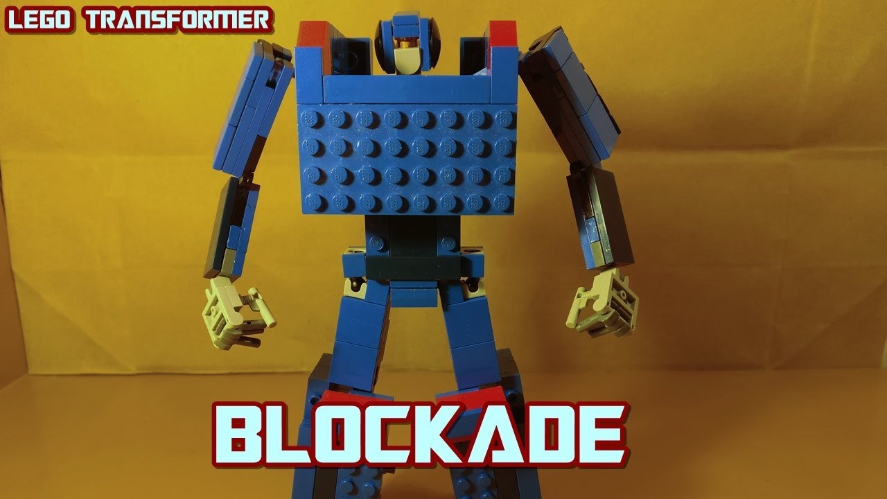 Lego Transformer: Blockade - YouTube