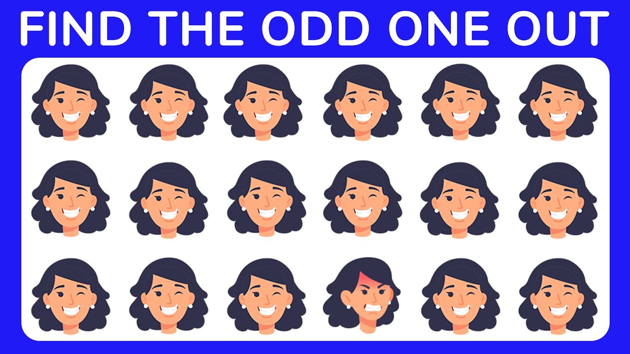 Find the ODD One Out | Easy, Medium, Hard Level - YouTube