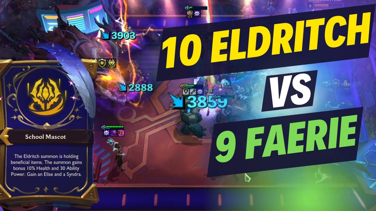 TFT Perfect comeback with 10 ELDRITCH ️ ️ ️ 🤯 - YouTube