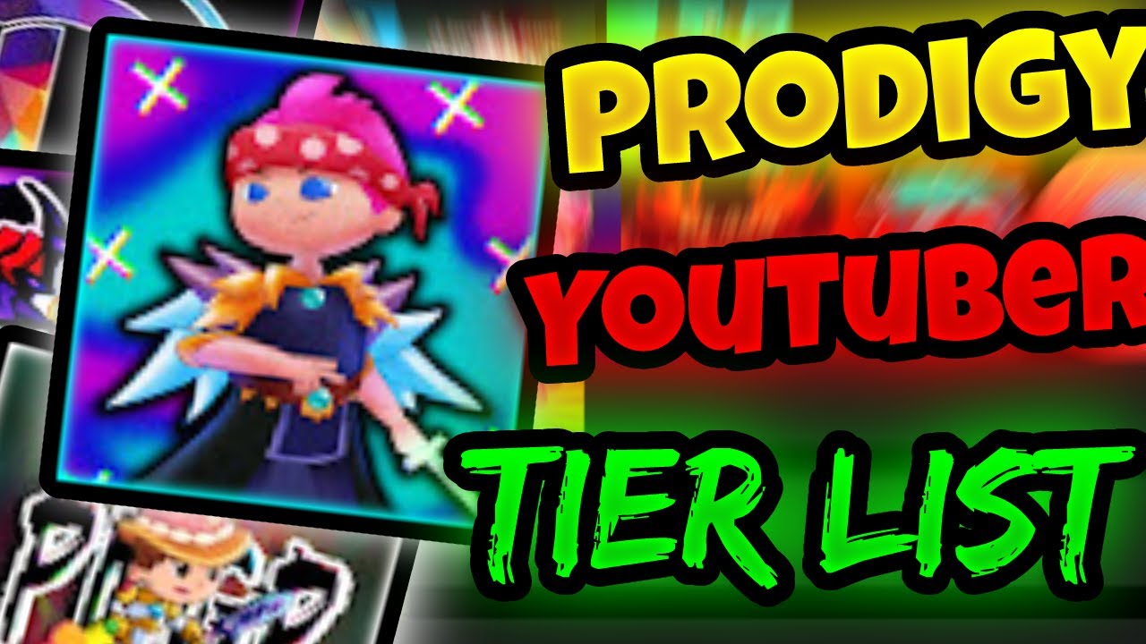 So I ranked Prodigy YouTubers... AGAIN!!! | Prodigy Math Game - YouTube