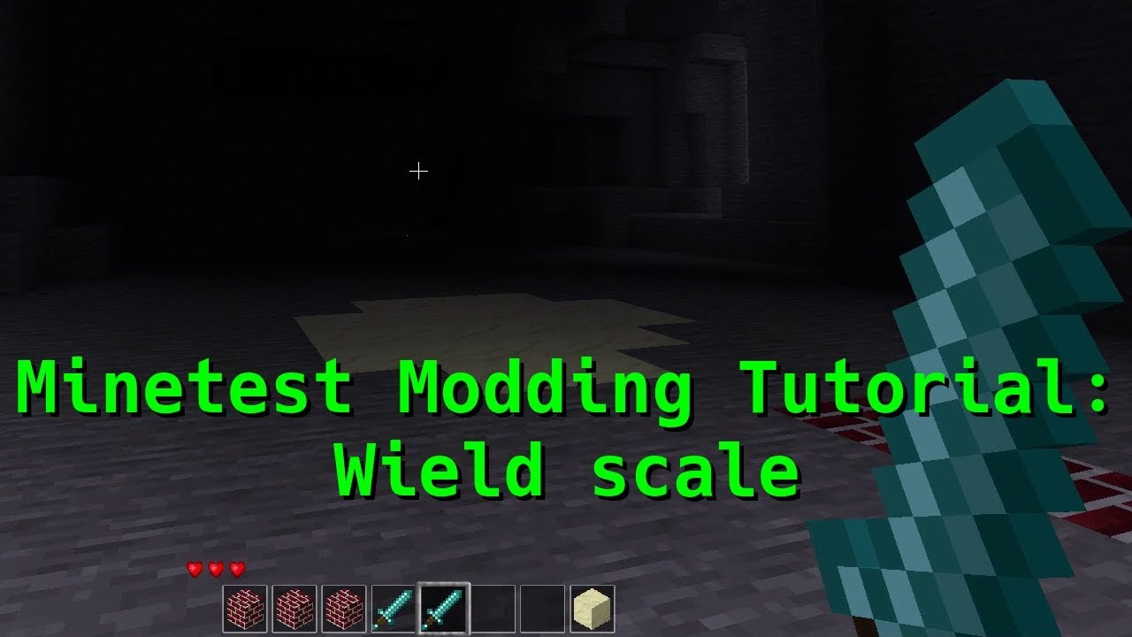 Minetest Modding Tutorial Wield Scale Youtube
