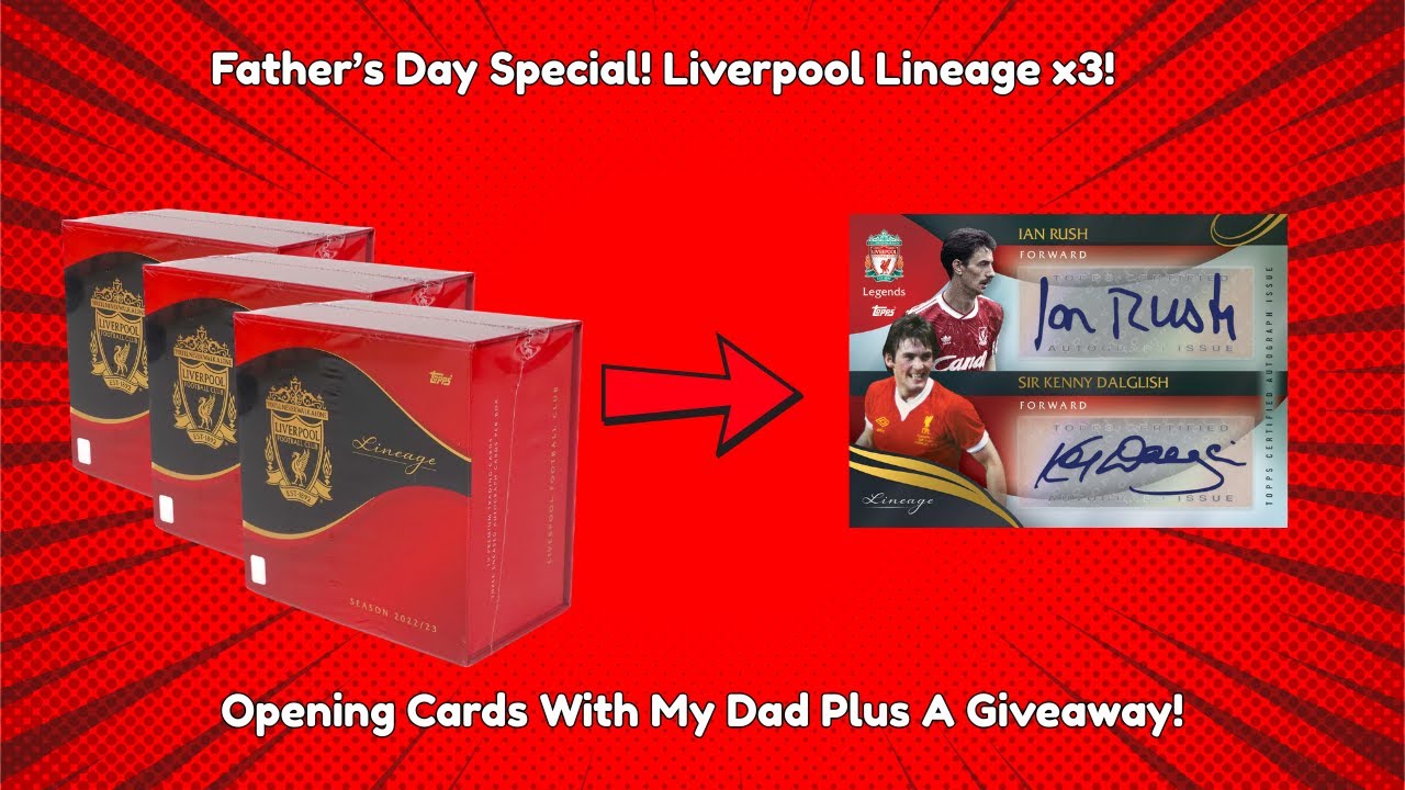 Father's Day Special | Opening 3 Liverpool Lineage boxes with my dad ...