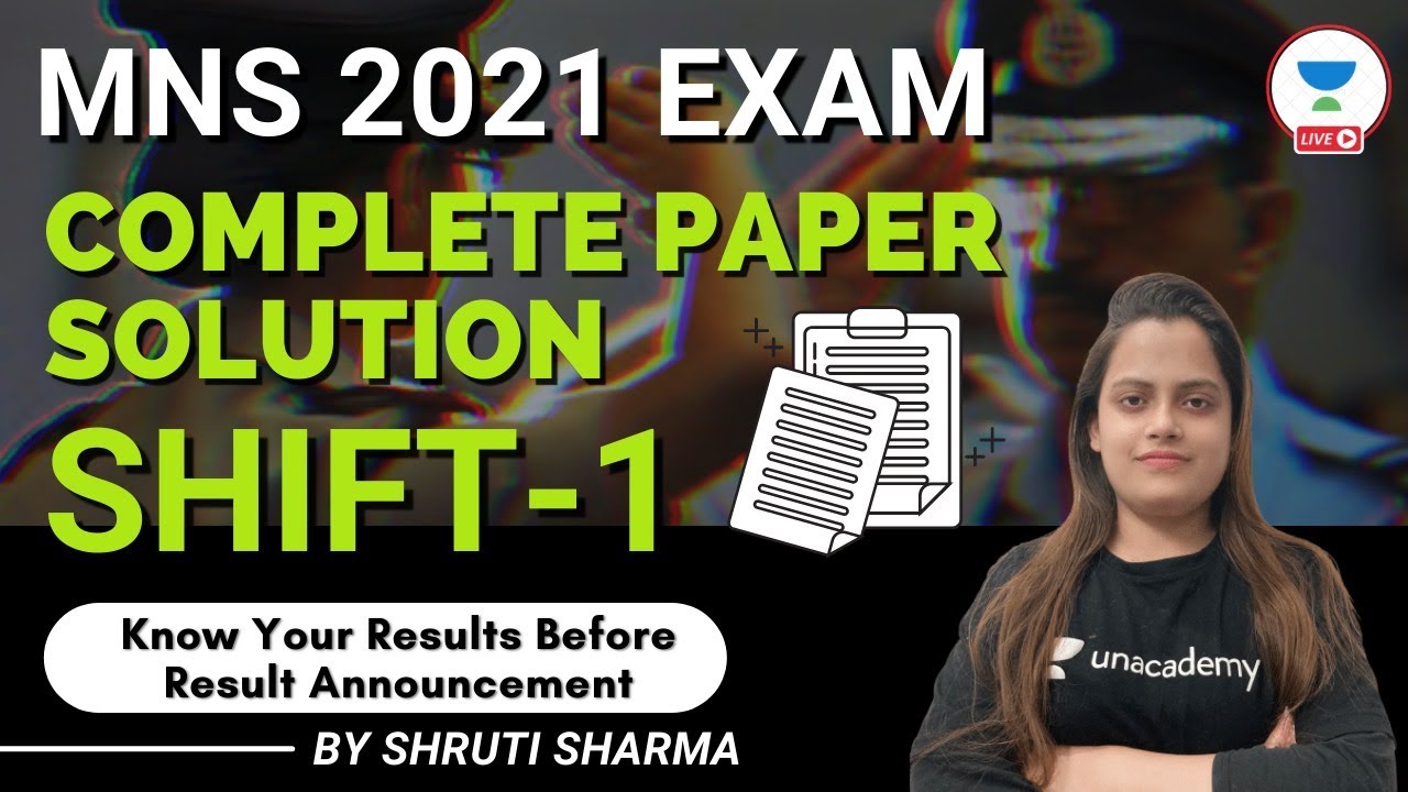 MNS 2021 Exam - Shift 1 Detailed Paper Analysis | Expected Cutoff For ...