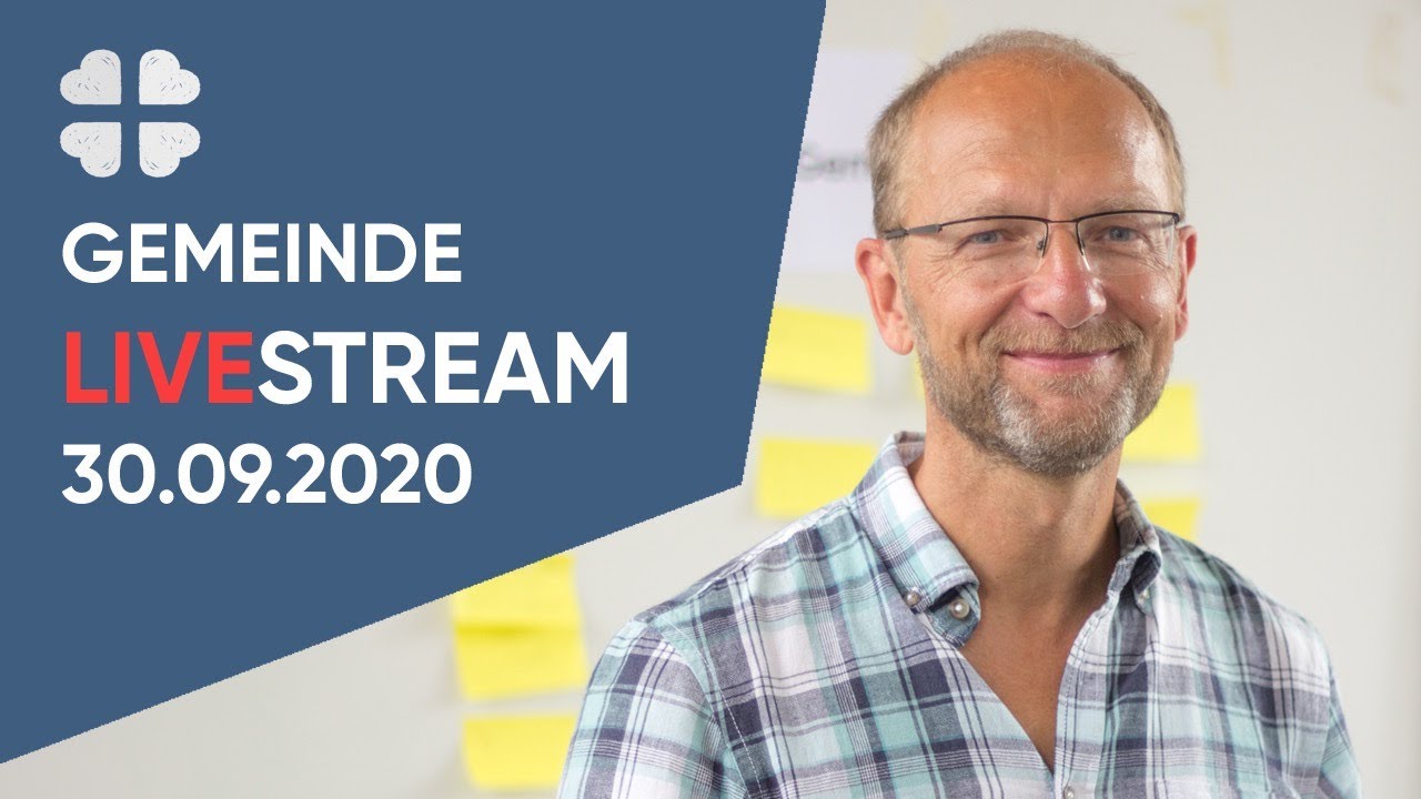 LIVEstream | 30.08.2020 mit Pastor Thomas Hinz - YouTube