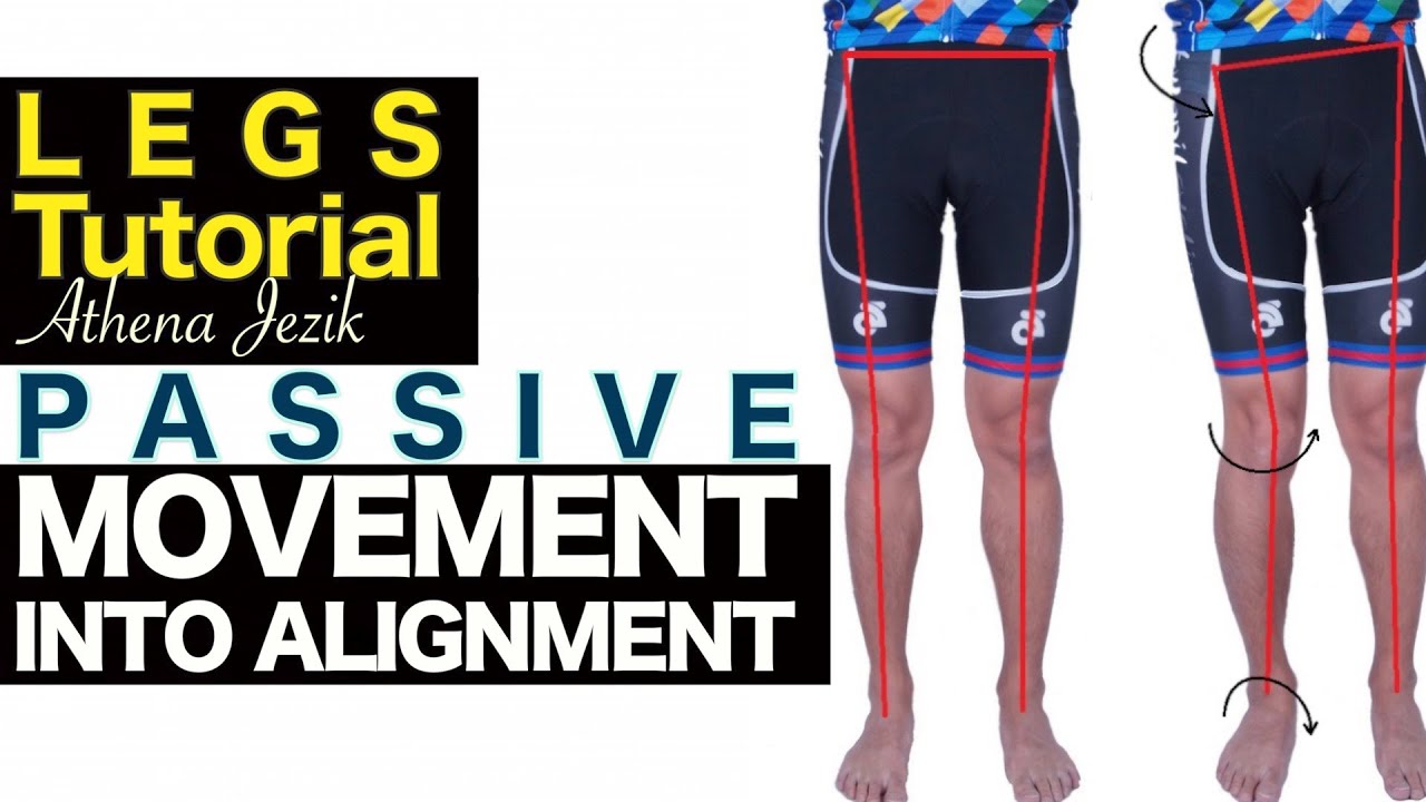 Athena Jezik - Passive Movement Into Alignment - Legs Tutorial - YouTube