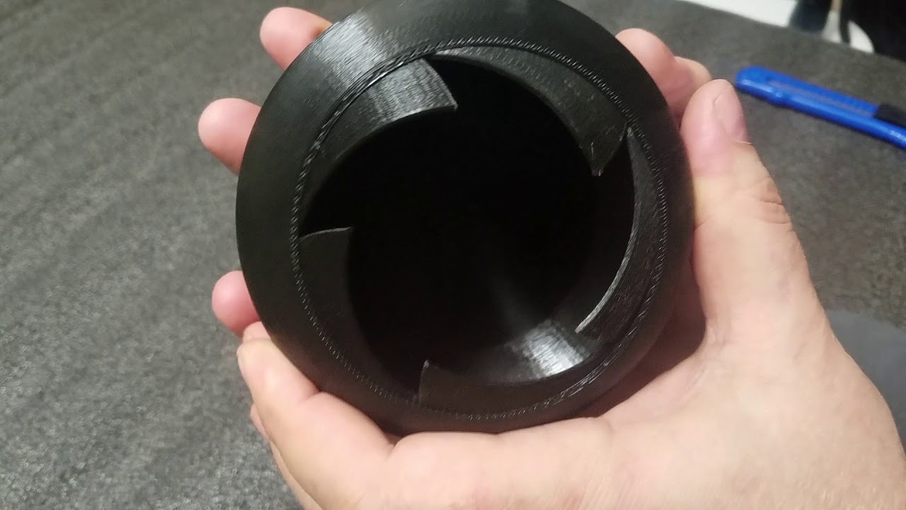 Iris Opening Box, 3d printed - YouTube