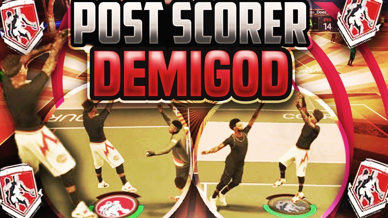 NEVER MISS A SHOT ON 2K AGAIN!! POST SCORER DEMIGOD NBA2K17 MYPARK ...