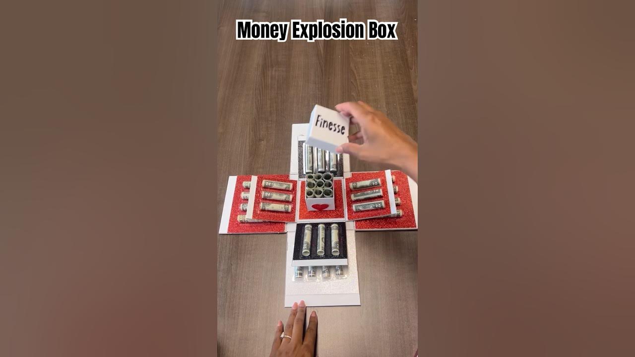 DIY Money Explosion Box - Money Gift Boxes - YouTube