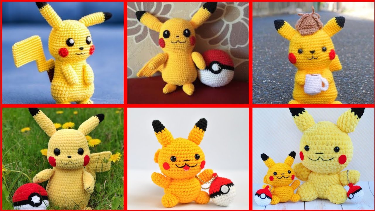 Crochet pikachoo free Pattern - YouTube