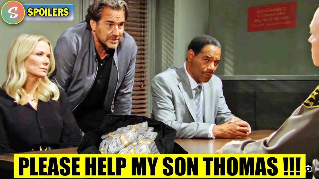Secret revealed! Ridge gave the police one million dollar to make Thomas innocent! Bold ...