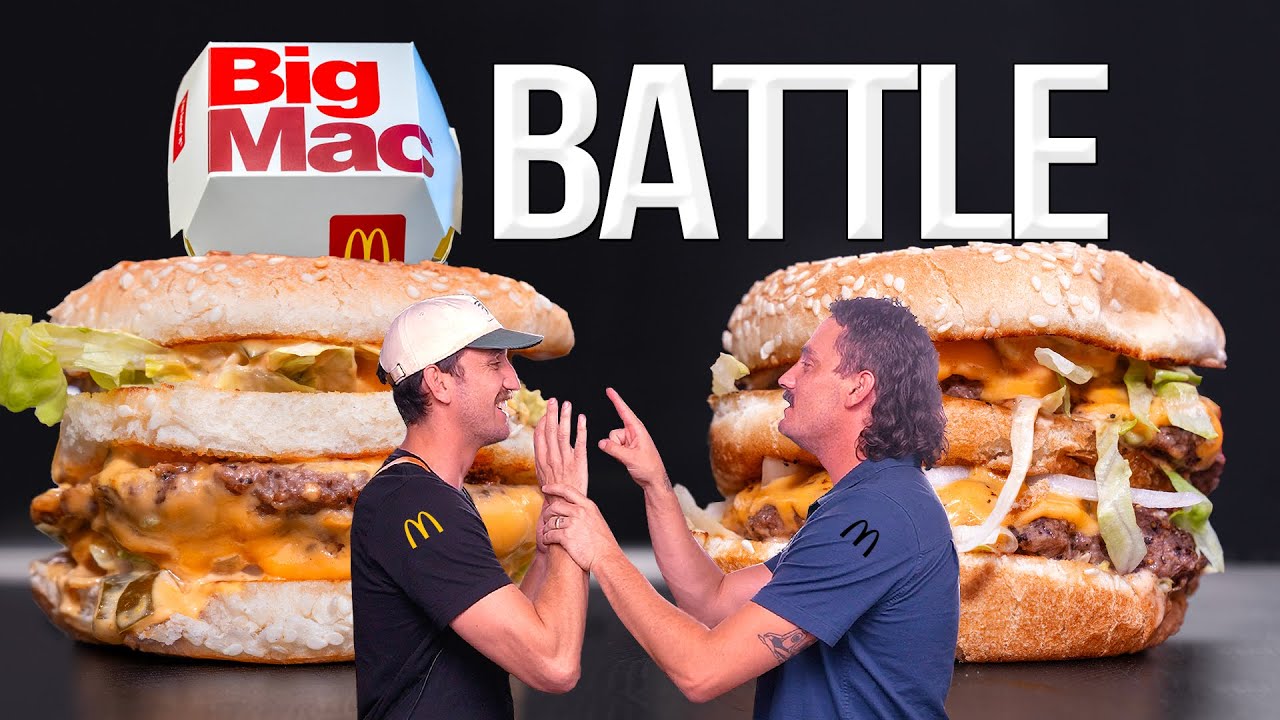 THE SONS OF SAM THE COOKING GUY BATTLE TO MAKE THE BEST BIG MAC ...