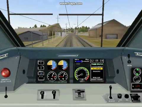 MSTS NEC trains - YouTube