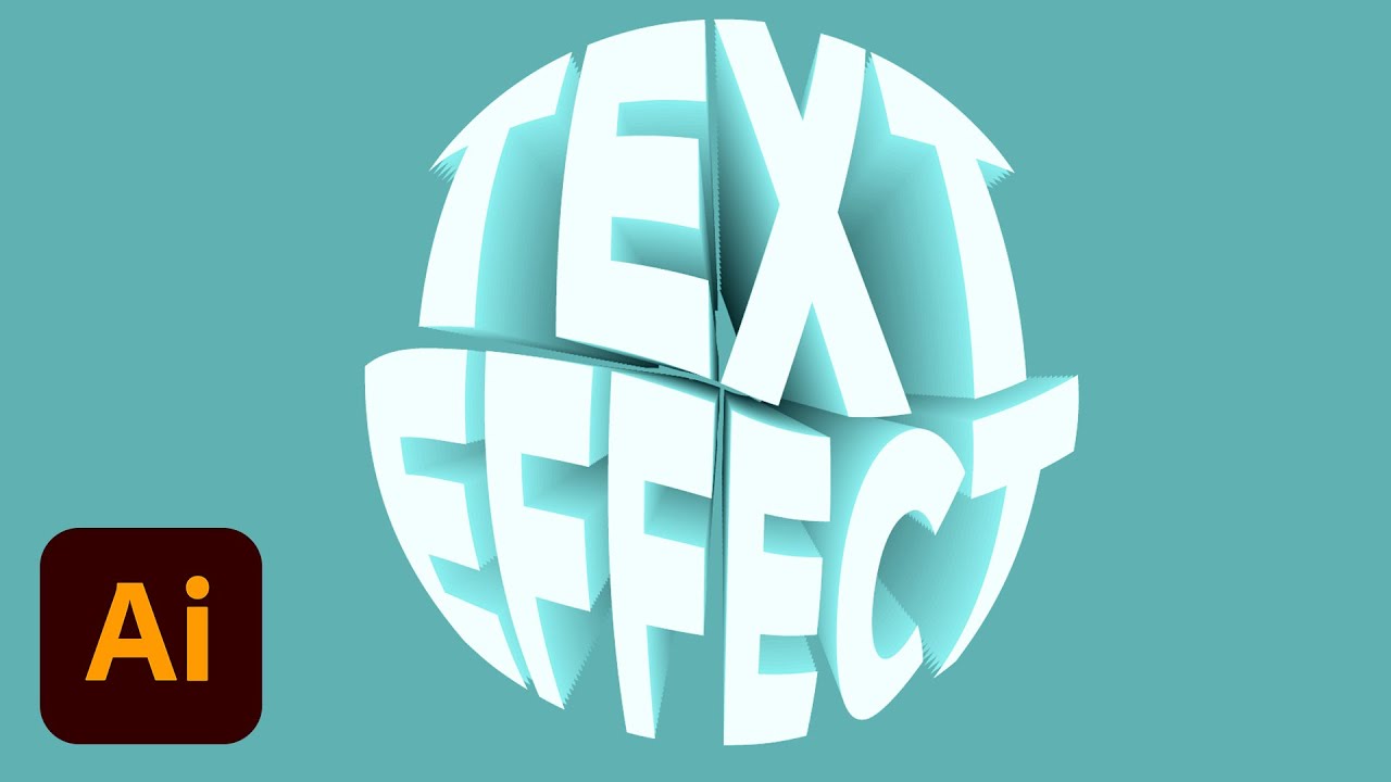3D Text In Adobe Illustrator Tutorial YouTube 3d-text-in-adobe-illustrator-tutorial-youtube