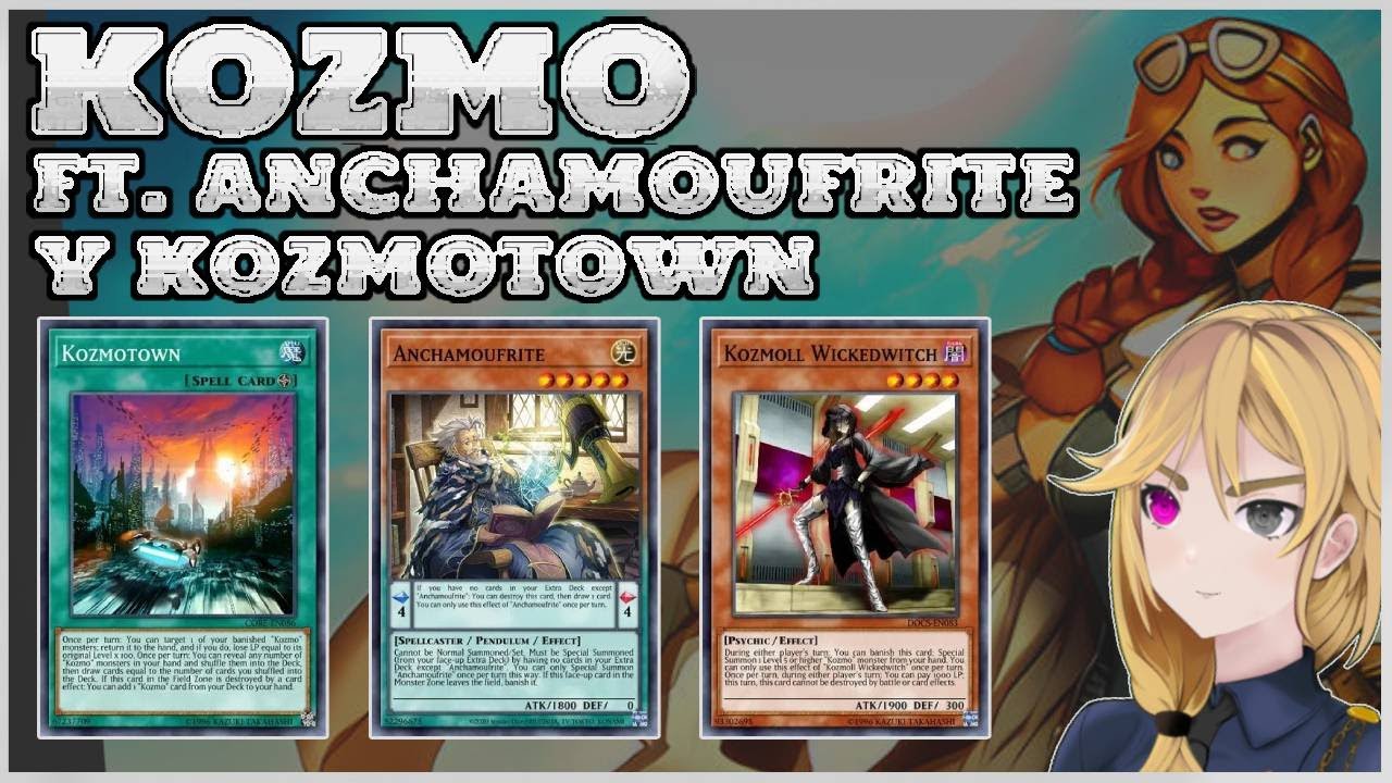 [DUEL LINKS] KOZMO FT.ANCHAMOUFRITE Y KOZMOTOWN! VERSIÓN 1 VUELTA DE 2 ...
