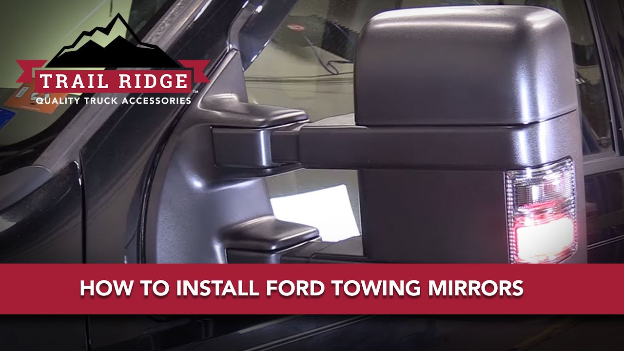 Trail Ridge Ford Towing Mirror Installation Instructions TRMRP00020 ...