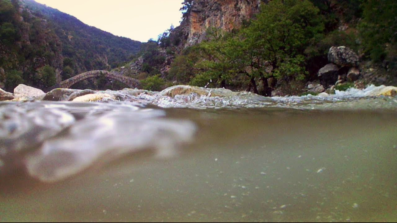Το Γεφύρι Της Αρτοτίβας στον Εύηνο (Γεφυρα Αρτοτιβα) - YouTube
