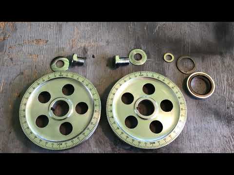 VW Beetle stock pulley vs. sand seal - YouTube