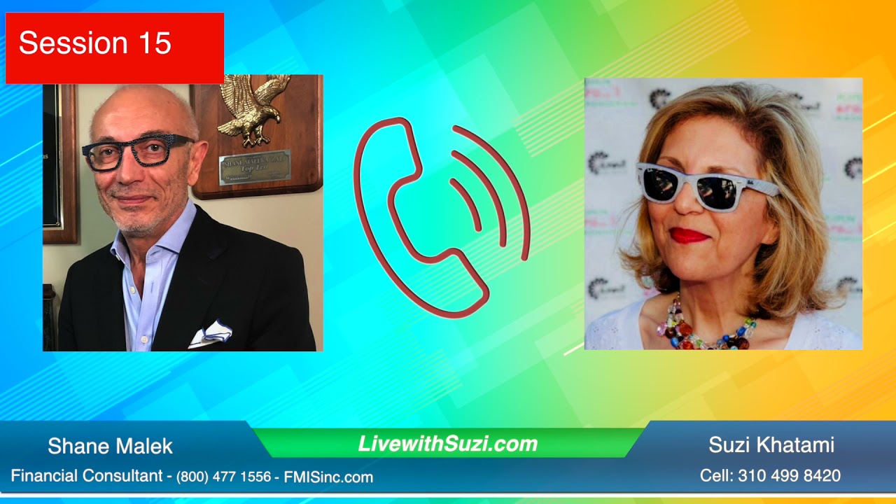 Live with Suzi - Shane Malek (Financial Consultant)-Part 15 - YouTube