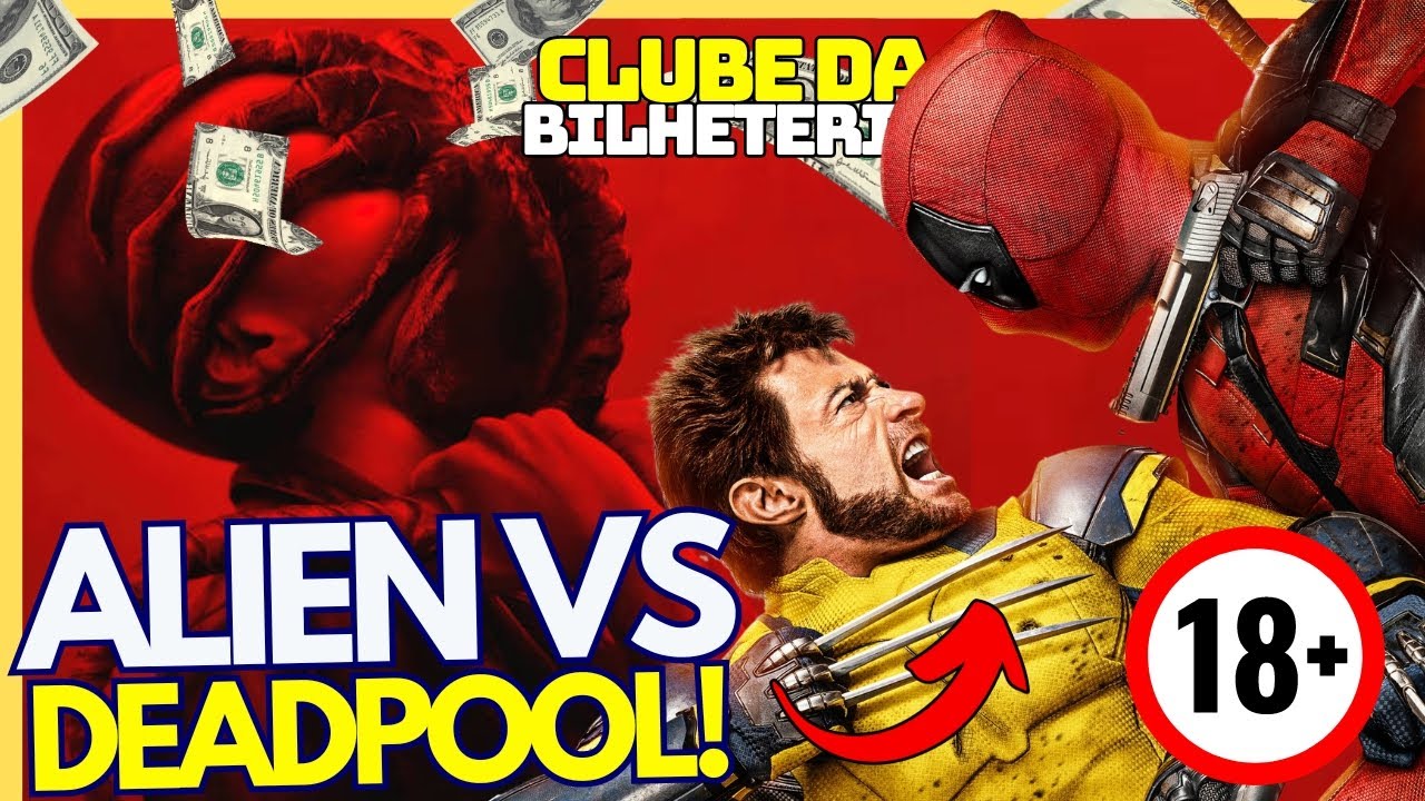DEADPOOL E WOLVERINE JUNTOS CONTRA ALIEN! Clube da Bilheteria - YouTube