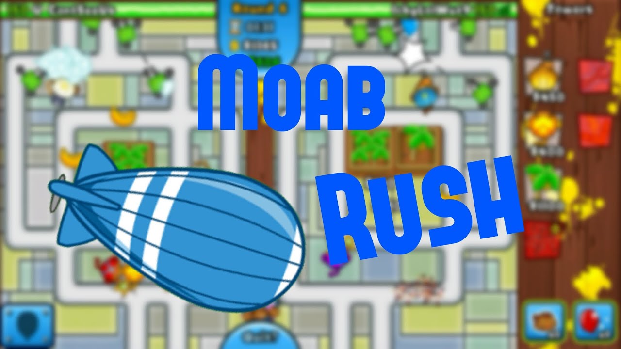 MOAB RUSH! | Bloons TD Battles #20 - YouTube