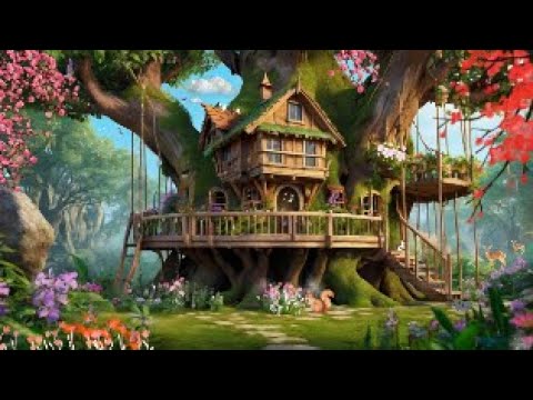 Nature Sounds | Relaxing Sounds | Treehouse Ambience - YouTube