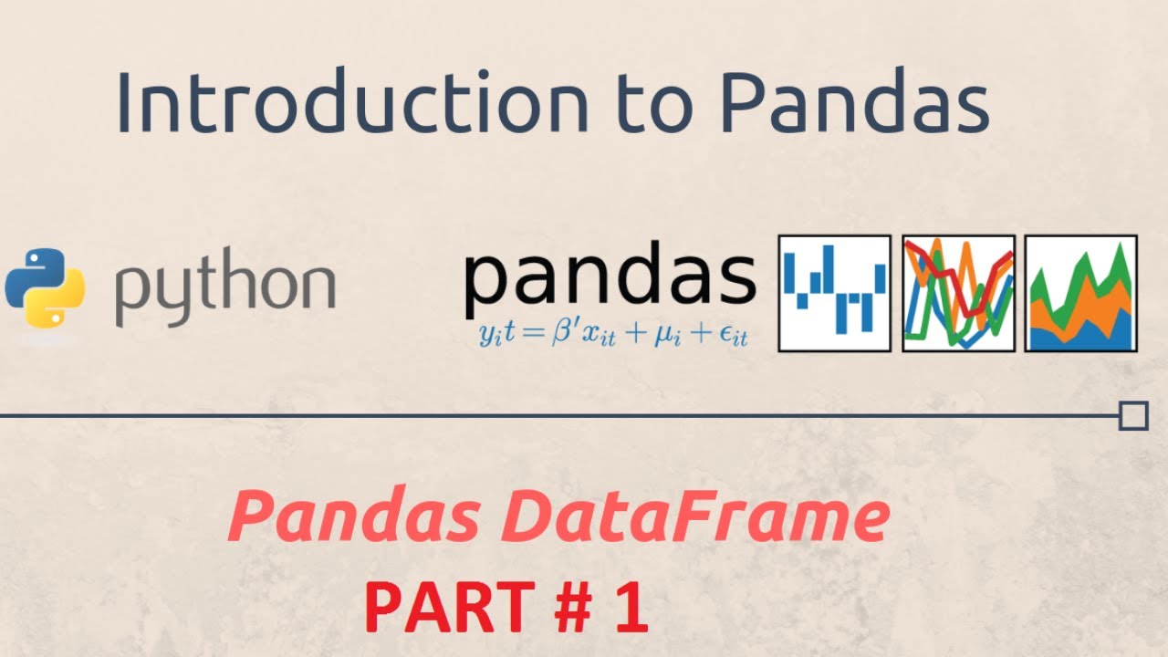 Working On Python Pandas Dataframe And Dataseries Part 1 Python 2524