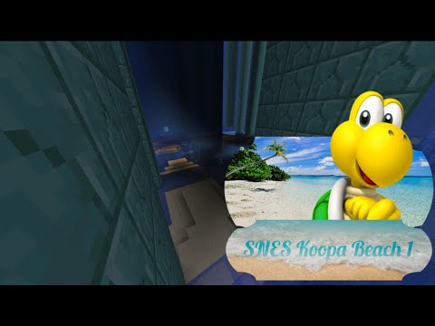 SNES Koopa Beach 1 in Minecraft - YouTube