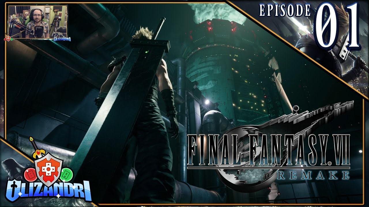Final Fantasy VII Remake - The Destruction Of Mako Reactor 1, Shinra's ...