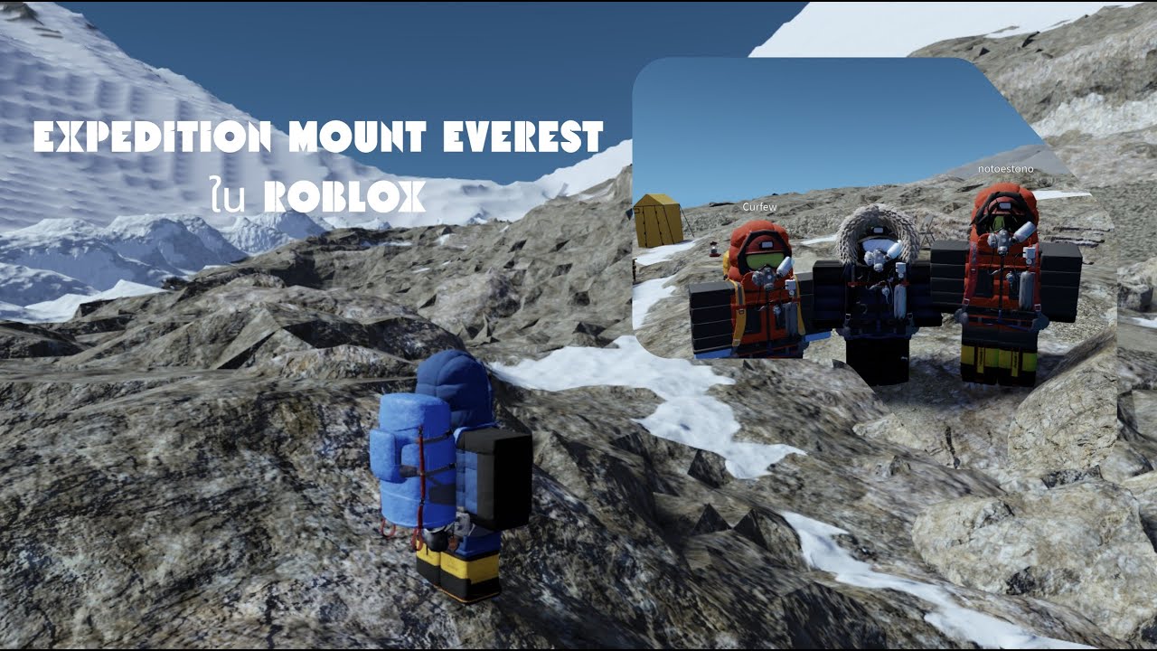 Expedition Mount Everest ใน Roblox - YouTube