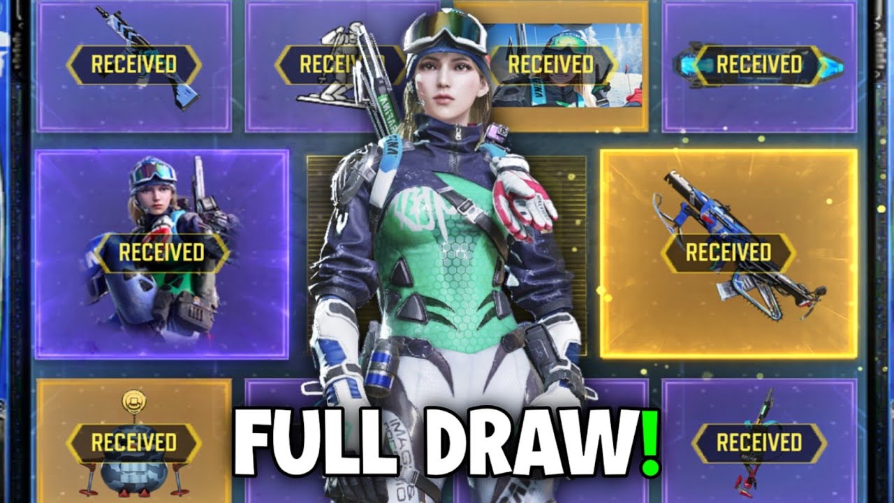 *New* Legendary Maddox Avalanche full draw CODM | Snowstorm full draw ...