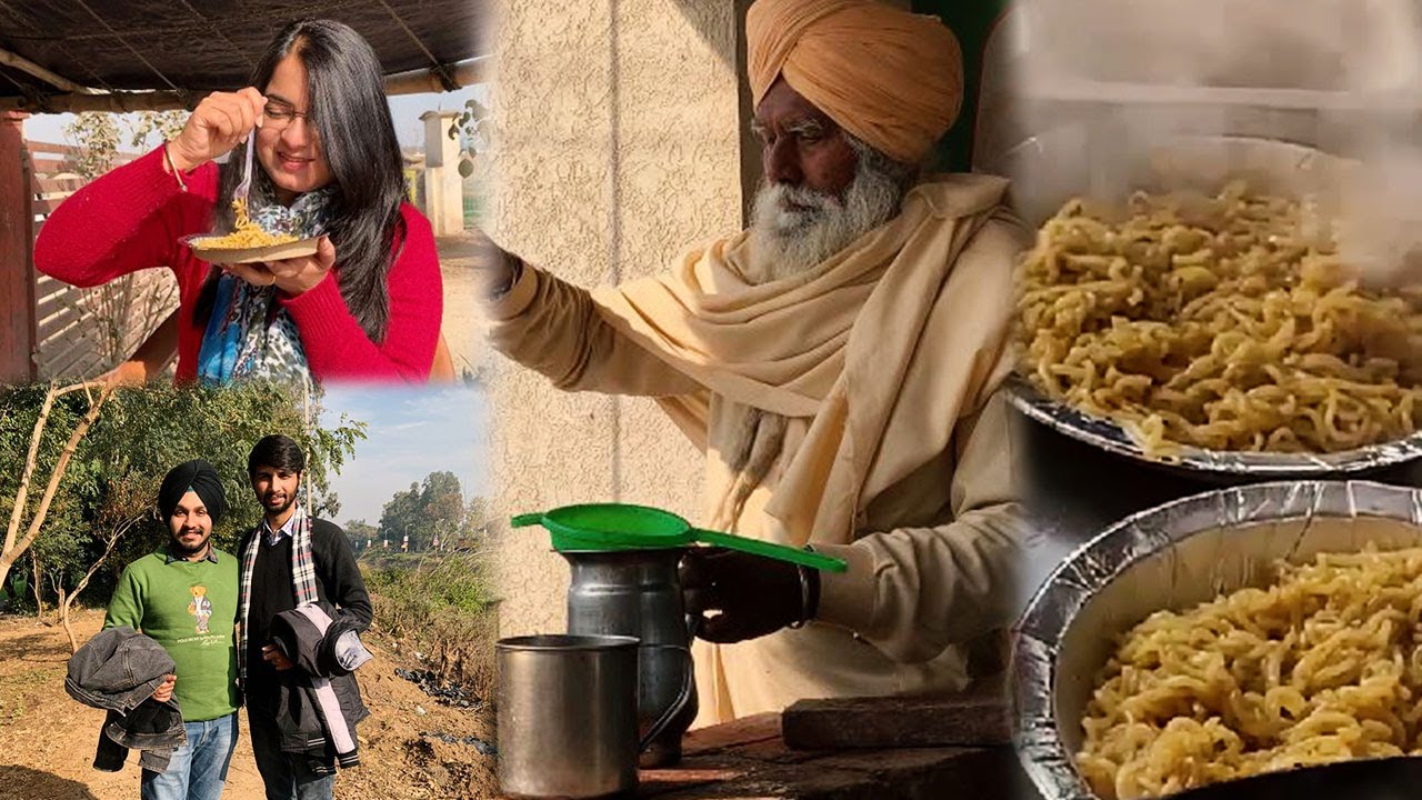 Baba Tea Stall Ludhiana - Maggi & French Fries eating - Best street ...