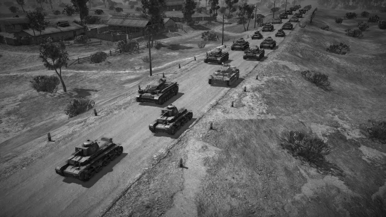 Column of German tanks in Russia I Summer 1941 I Call to Arms - Gates ...